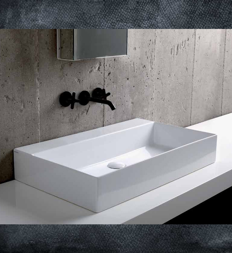 Over Counter Top Wash Basin Designs In India - Bathline Sensation