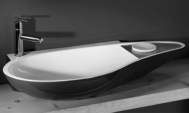 Over Counter Top Wash Basin Designs In India - Bathline Sensation