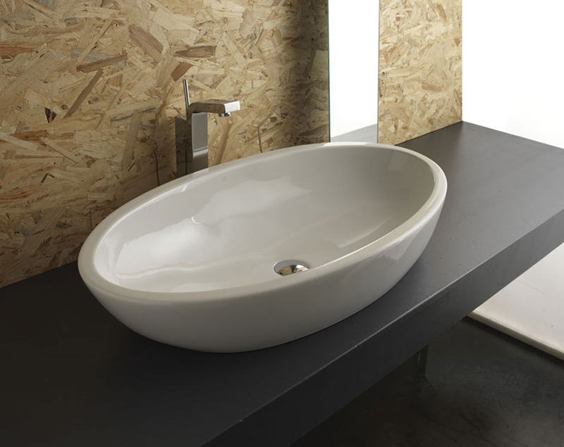 Over Counter Top Wash Basin Designs In India - Bathline Sensation